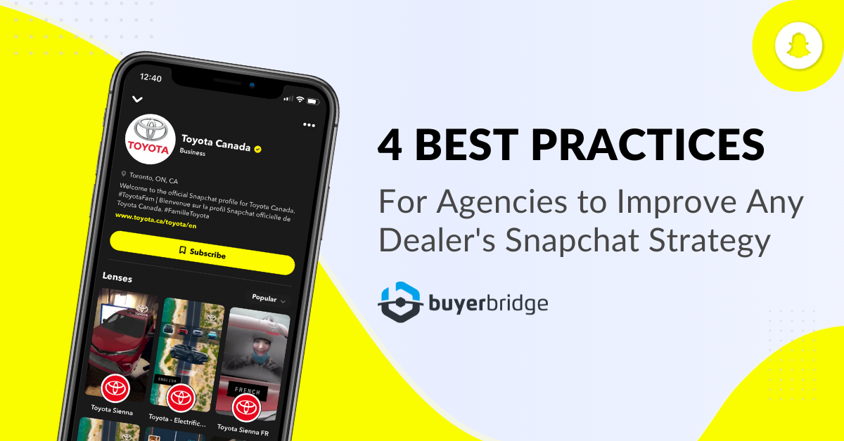 4 Best Snapchat Tips to Boost Your Auto Dealer's Strategy